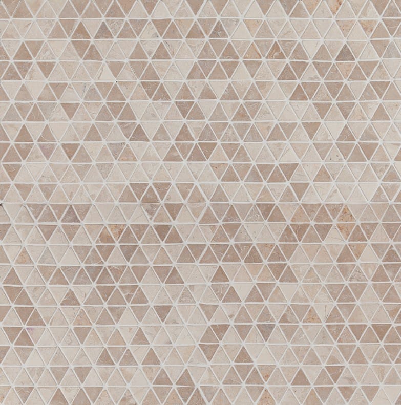 STONE Triangle White 30x30 luonnonkivimosaiikki 1 m2/ltk- SUORAAN ...
